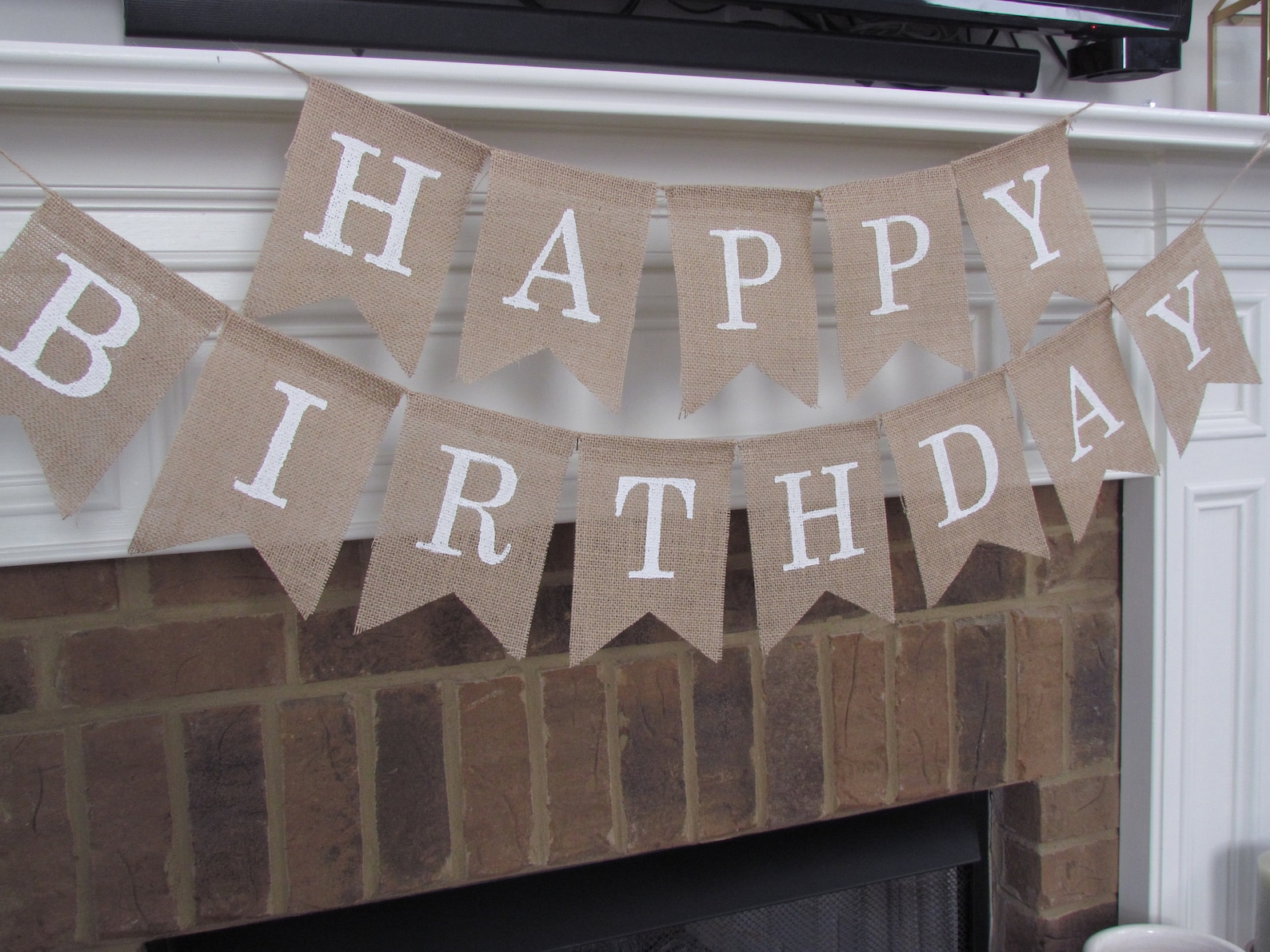 Happy Birthday Banner Choose Font Color for Customization - Etsy