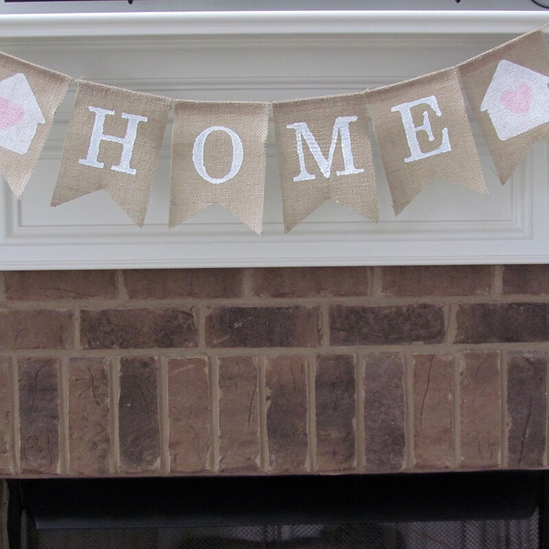 Welcome Home Banner - Etsy
