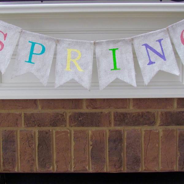 Spring Banner - Etsy
