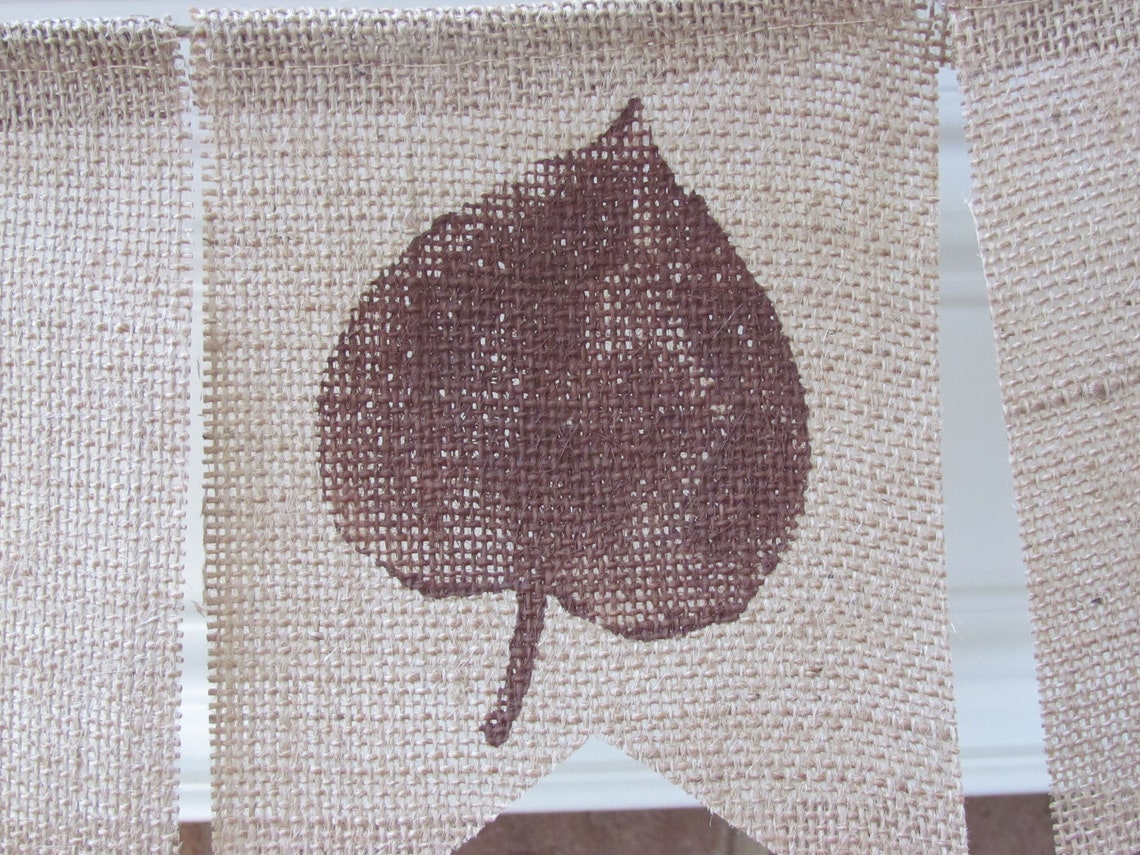 Hello Fall Burlap Banner, Fall Burlap Banner, Fall Decorations, Fall ...