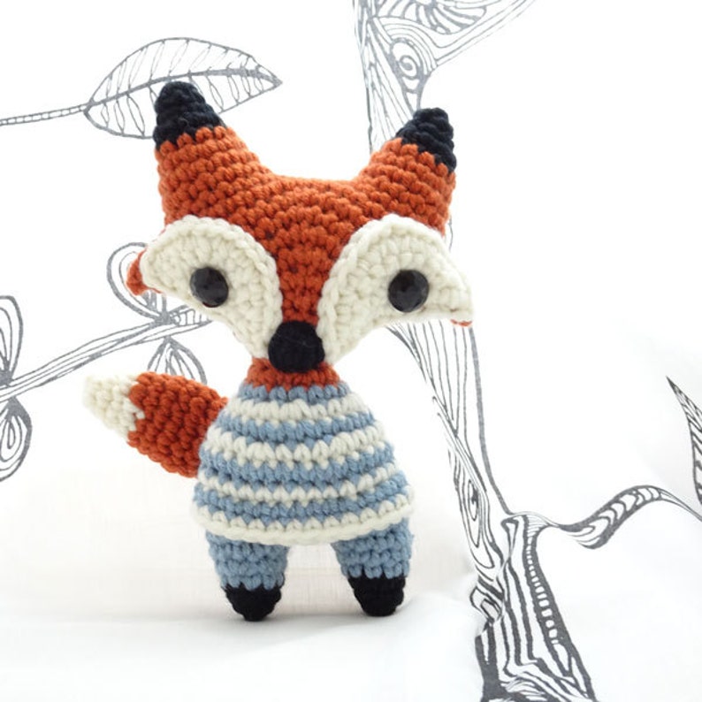 Crochet Amigurumi Foxy Fox PDF Pattern - Etsy