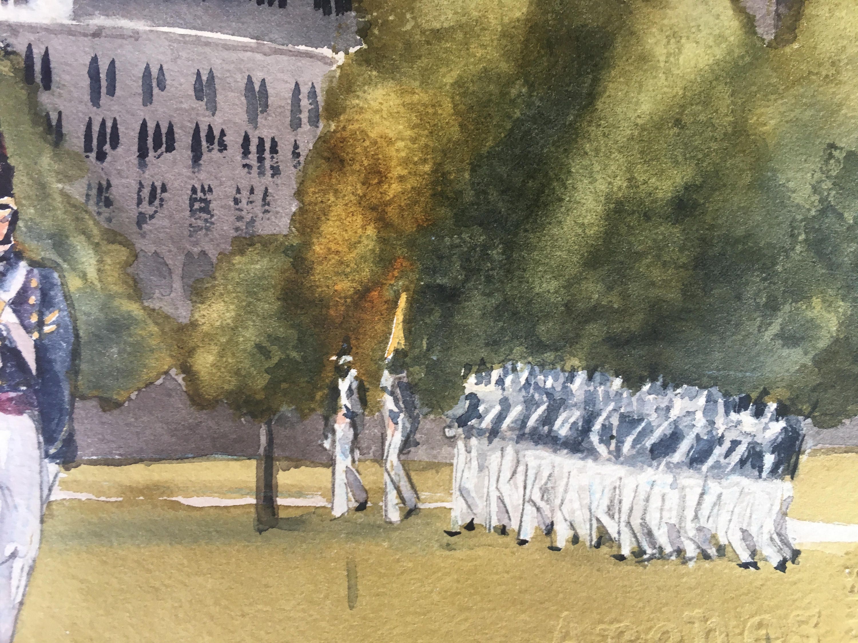 West Point Color Guard on the Plain Limited Edition Giclee Print, US ...