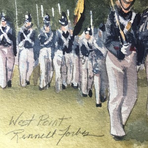 West Point Color Guard on the Plain Limited Edition Giclee Print, US ...