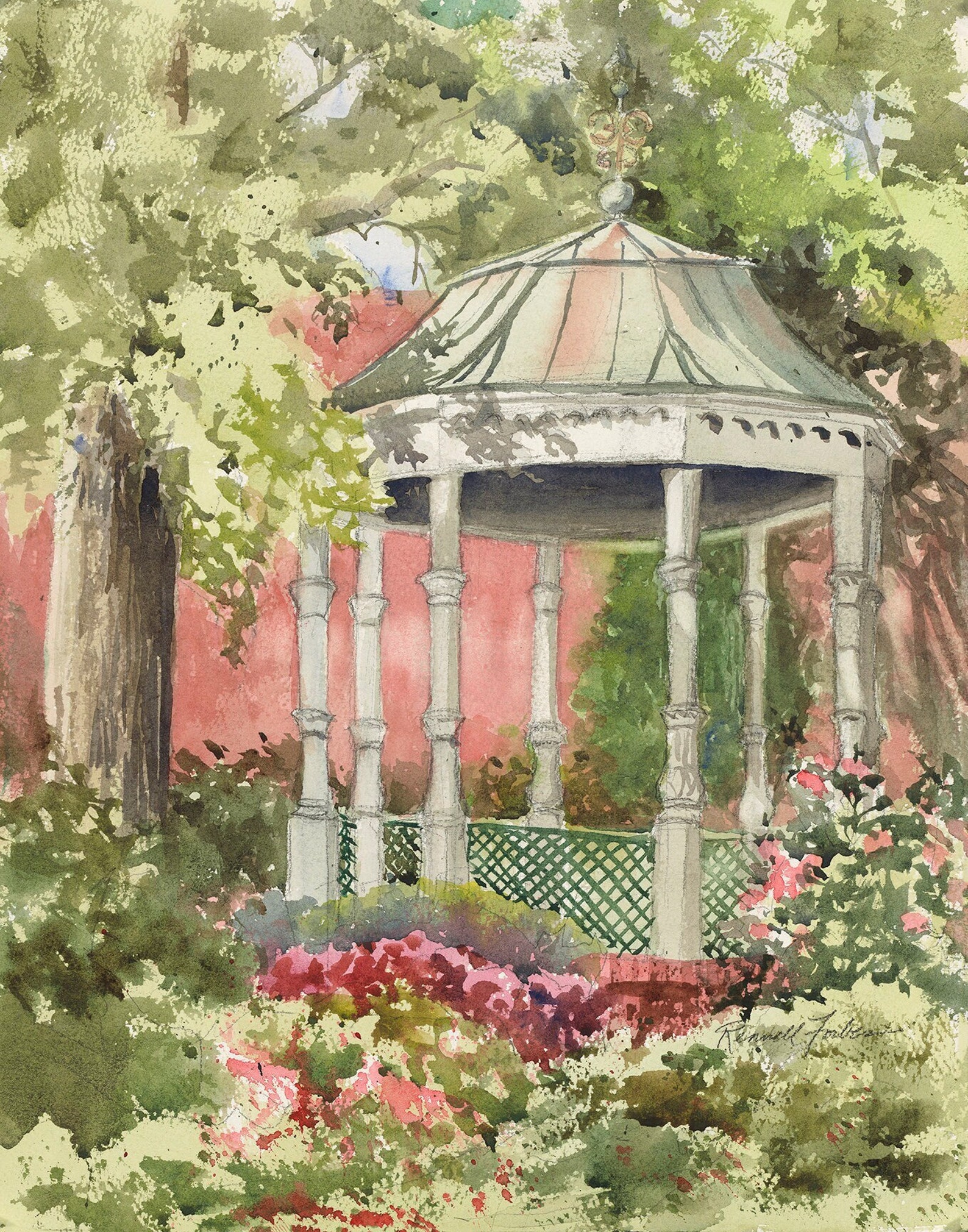 Marietta Gazebo Limited Edition Print Marietta GA Square Park - Etsy