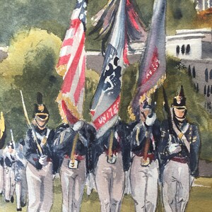 West Point Color Guard on the Plain Limited Edition Giclee Print, US ...