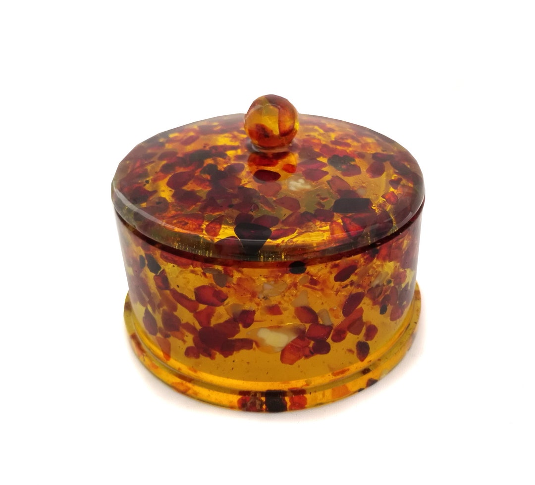 Amber Box, Amber Box, Amber Box, Jewelry Box, Jewelry Box, Handmade - Etsy