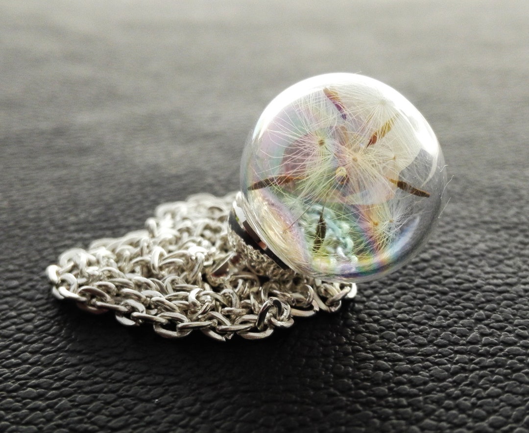 Magic Chain Rainbow Wish Ball, Dandelion Wish Fairy Rainbow Real 925 ...