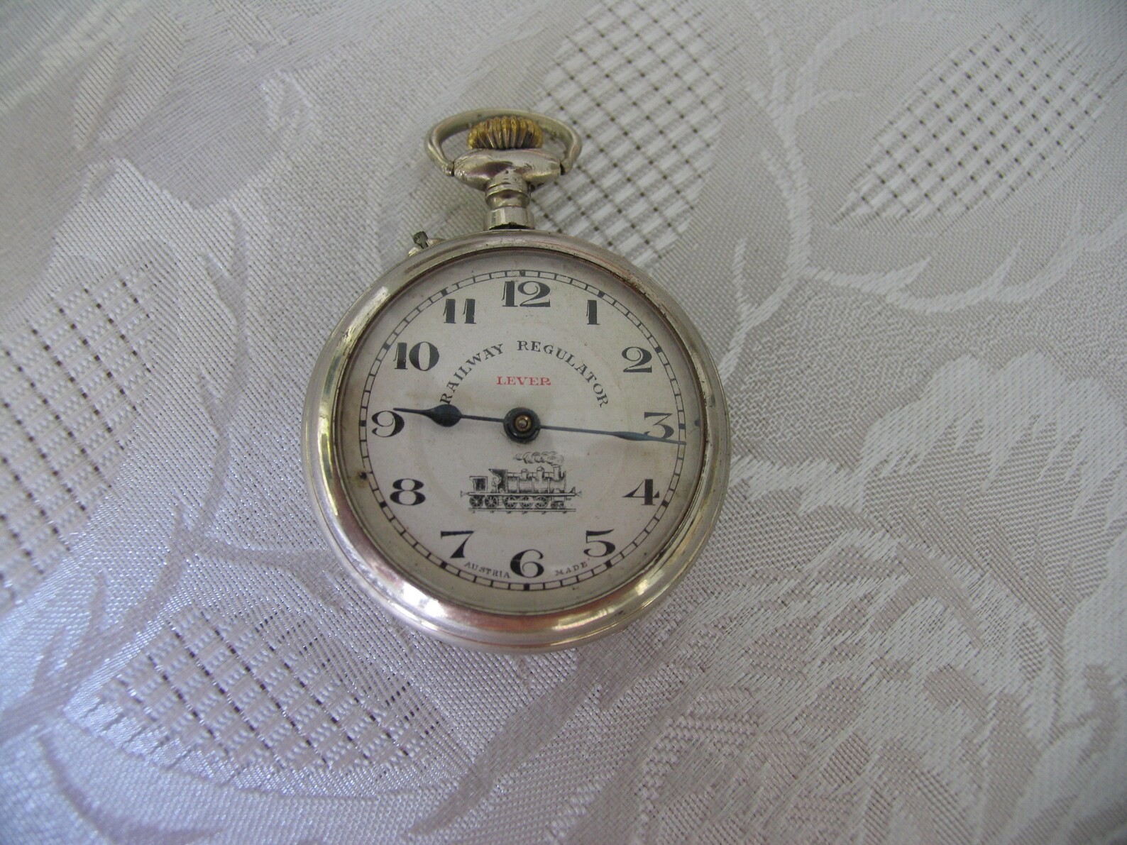 Swiss "lever" Railway Regulator Roskopf Tipe Pocket Watches White Metal ...