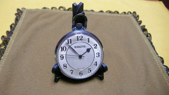 USSR "RAKETA" (Rocket) SHIP pocket watch model 1960… - Gem