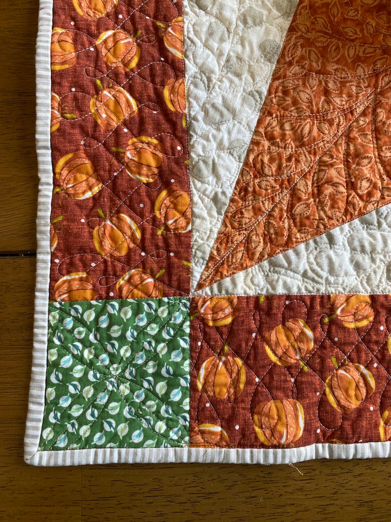 Autumn Star Table Topper, Harvest Table Square, Thanksgiving ...