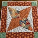 Autumn Star Table Topper, Harvest Table Square, Thanksgiving ...