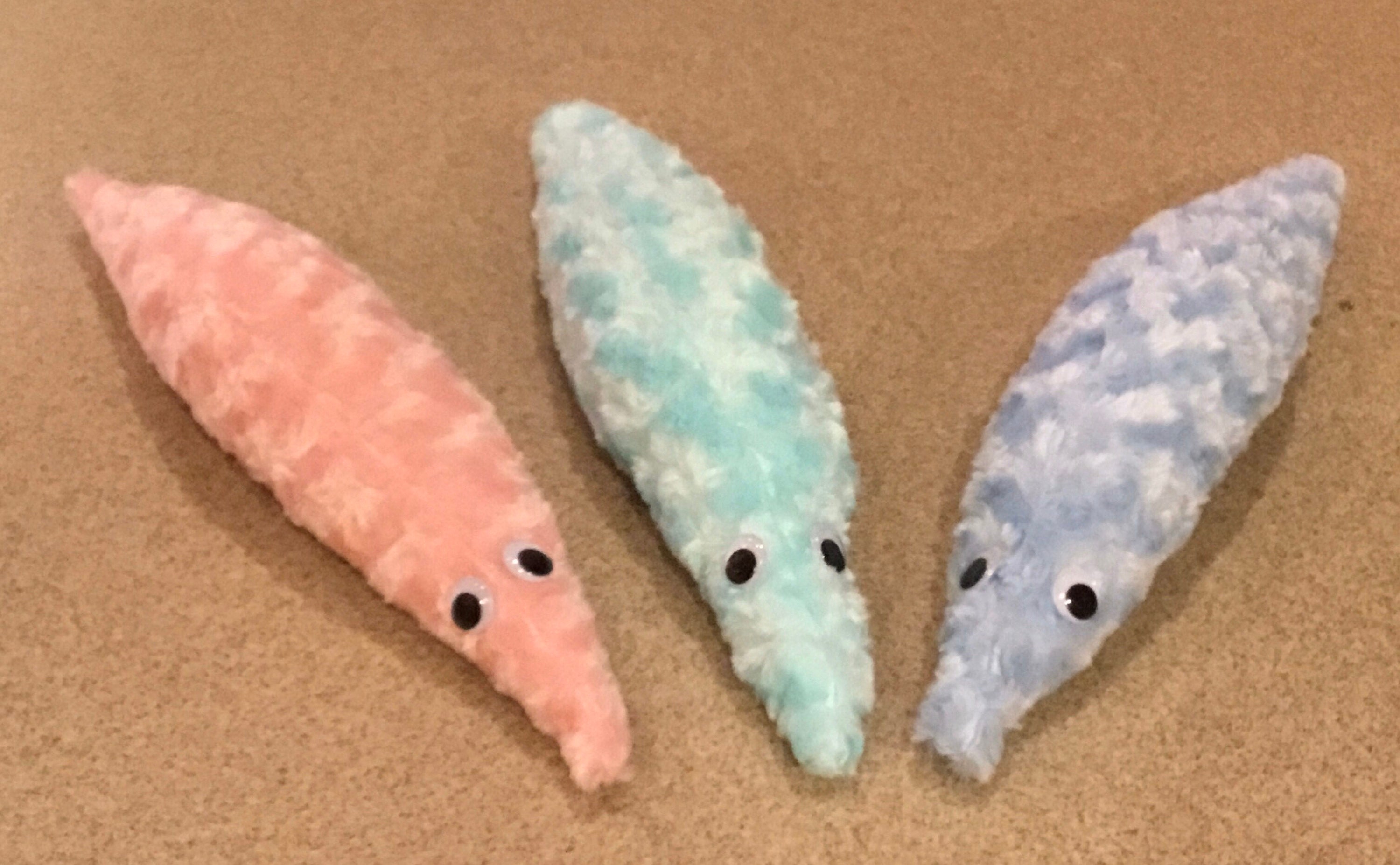 Worm on A String Plushie | Etsy