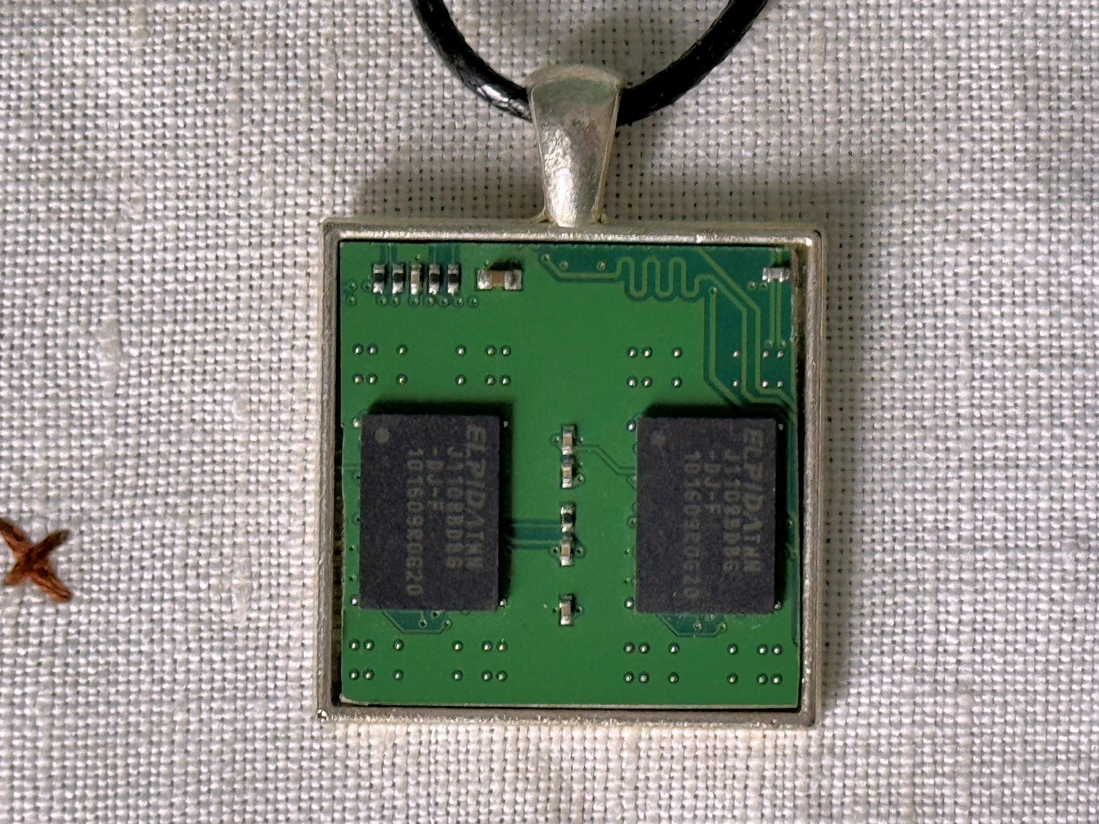 Upcycled Handmade Necklace : Computer Circuit Board Pendant for the ...