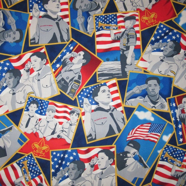 Boy Scout Fabric - Etsy