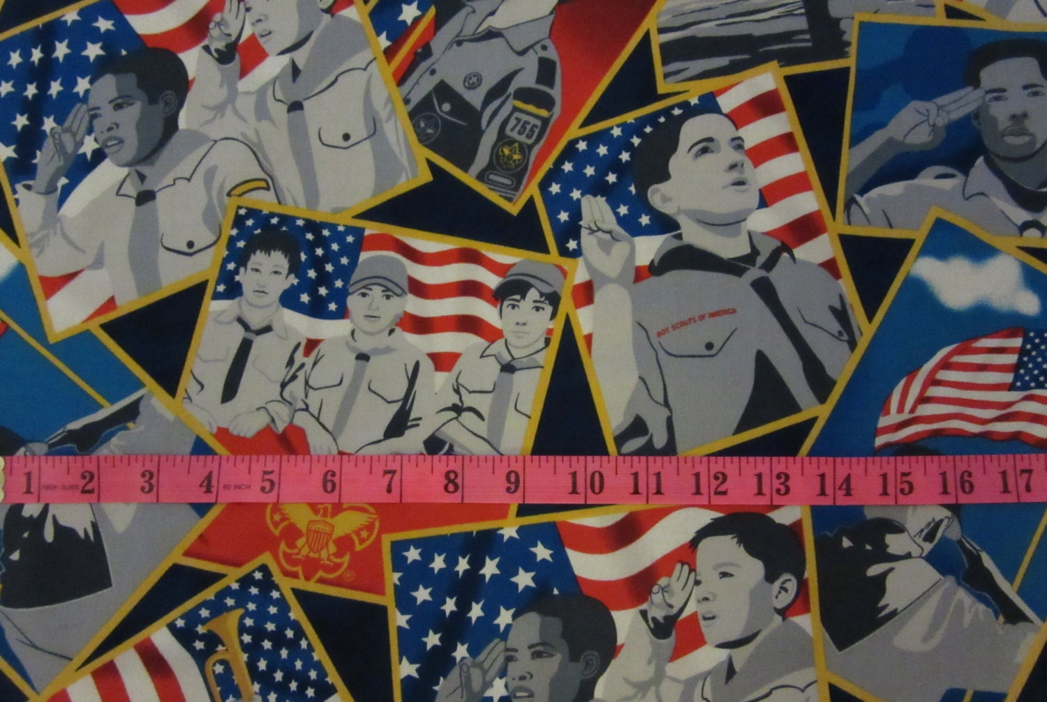 BTY Boy Scouts of America Fabric by the Yard - Etsy