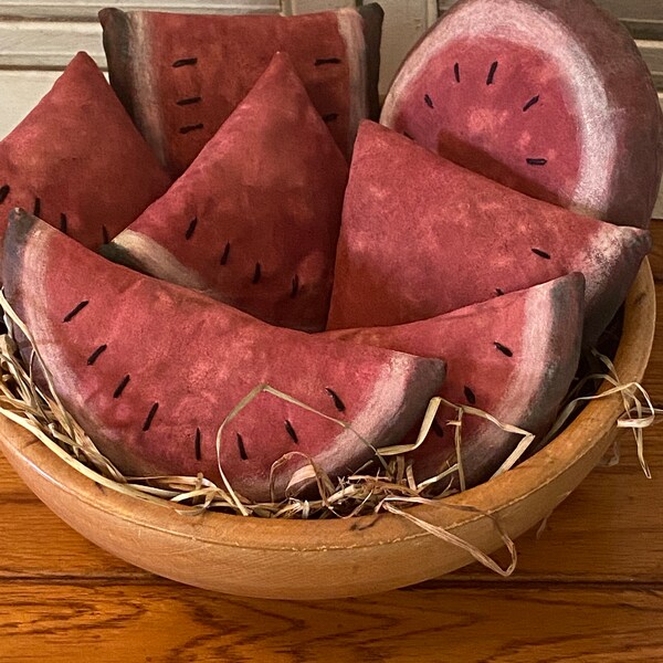 Watermelon Folk Art - Etsy