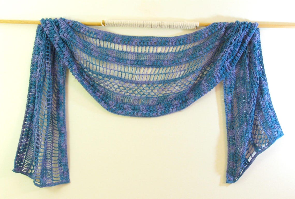 Sonata Shawl Crochet Pattern PDF - Etsy