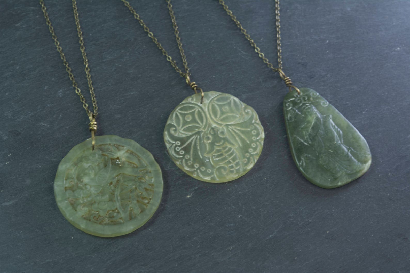 Chinese Jade Jewelry, Lucky Gemstone Carving Pendant, Traditional ...