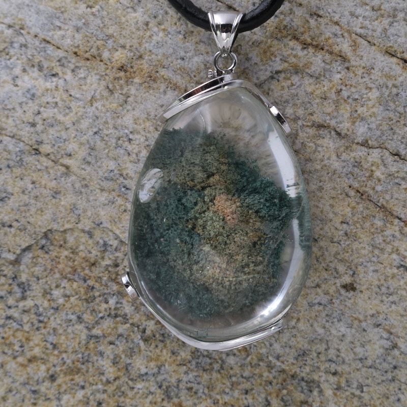 Phantom Quartz Pendant - Etsy