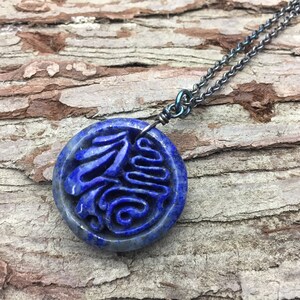 Fook Chinese Character Pendant Blessing Gemstone Pendant - Etsy