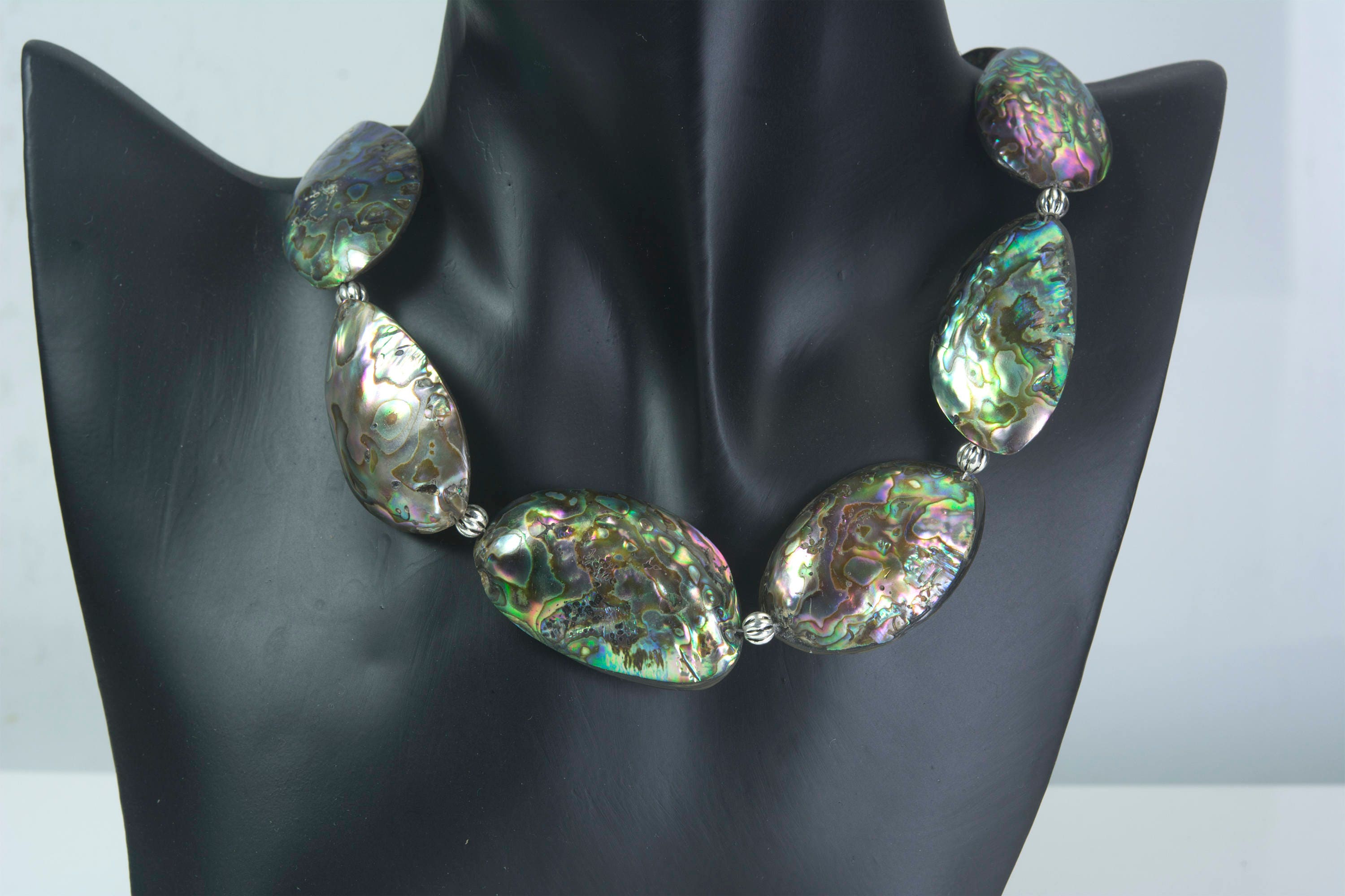 Natural Abalone Shell Jewelry Purple Green Abalone Shell - Etsy