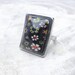 Black Murano Ring, Stainless Steel Rings, Millefiori Glass Jewelry ...