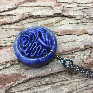 Fook Chinese Character Pendant Blessing Gemstone Pendant - Etsy