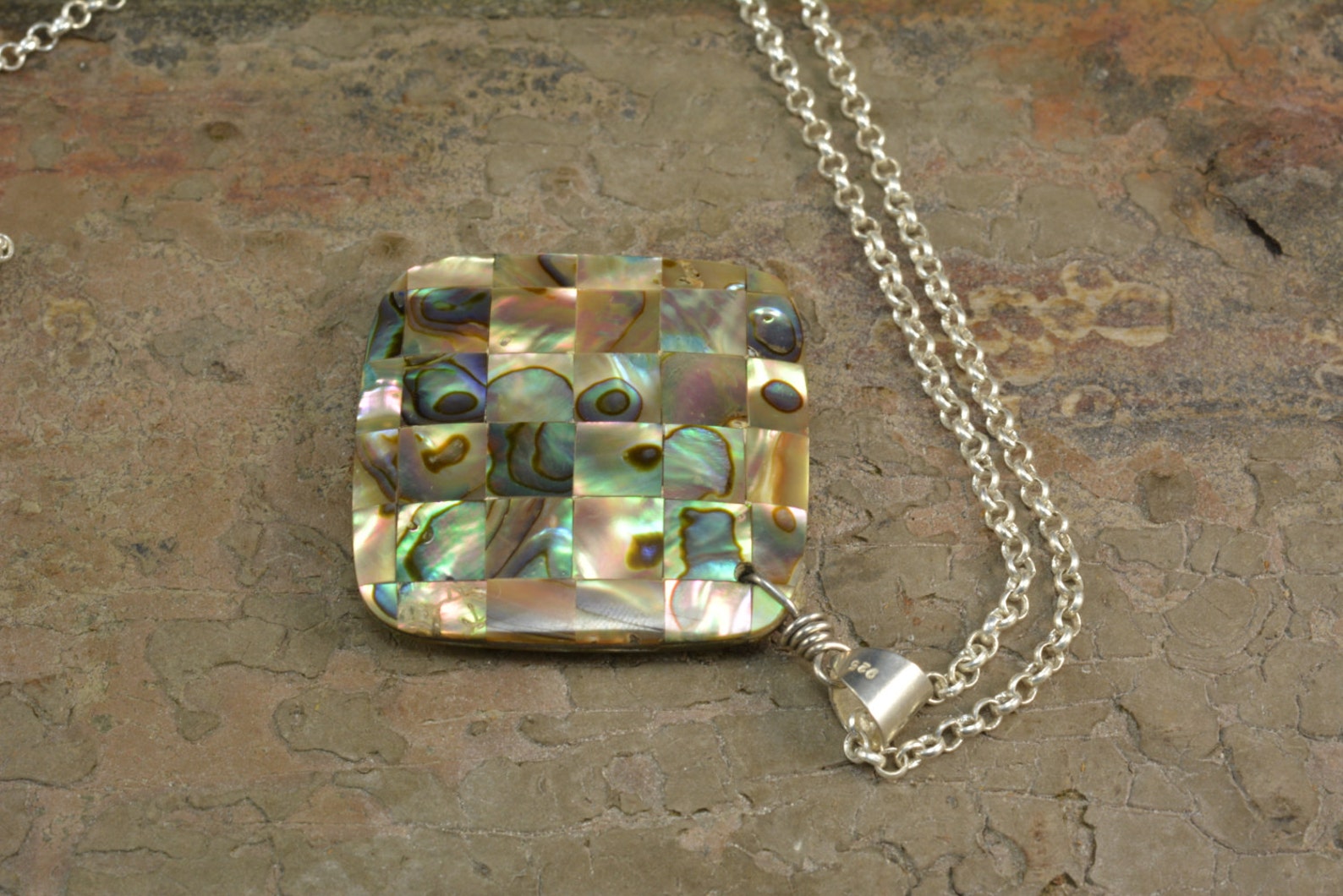 Abalone Necklace,paua Shell Pendant, Abalone Shell Jewelry, Shell ...