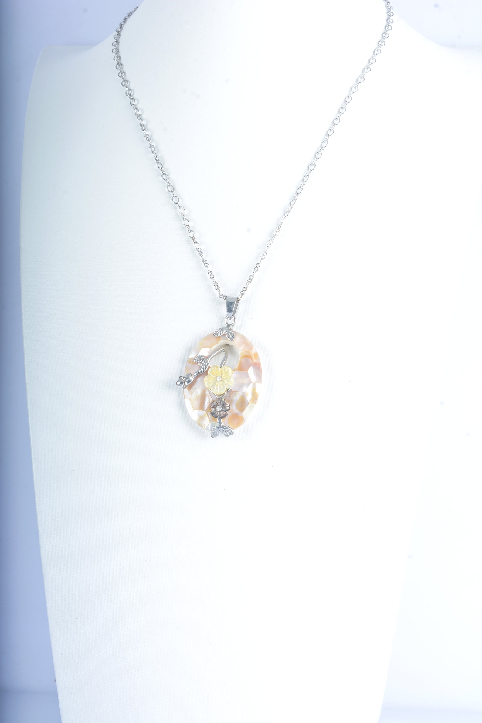 Pink Mother of Pearl Jewlery Mother of Pearl Shell Necklace - Etsy
