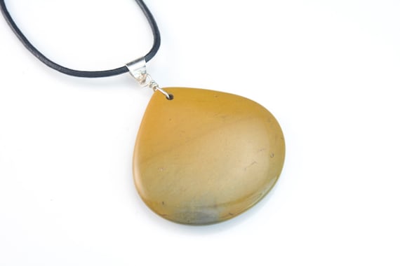 Brown Mookaite Nacklace Mookaite Jasper Heart Necklace | Etsy