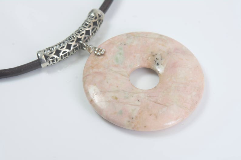 Genuine Soft Pink Rhodochrosite Pendant Natural Gemstone - Etsy