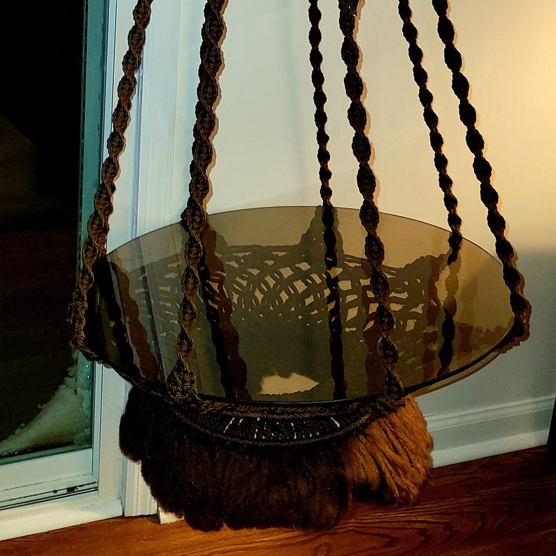 Macrame Stand - Etsy
