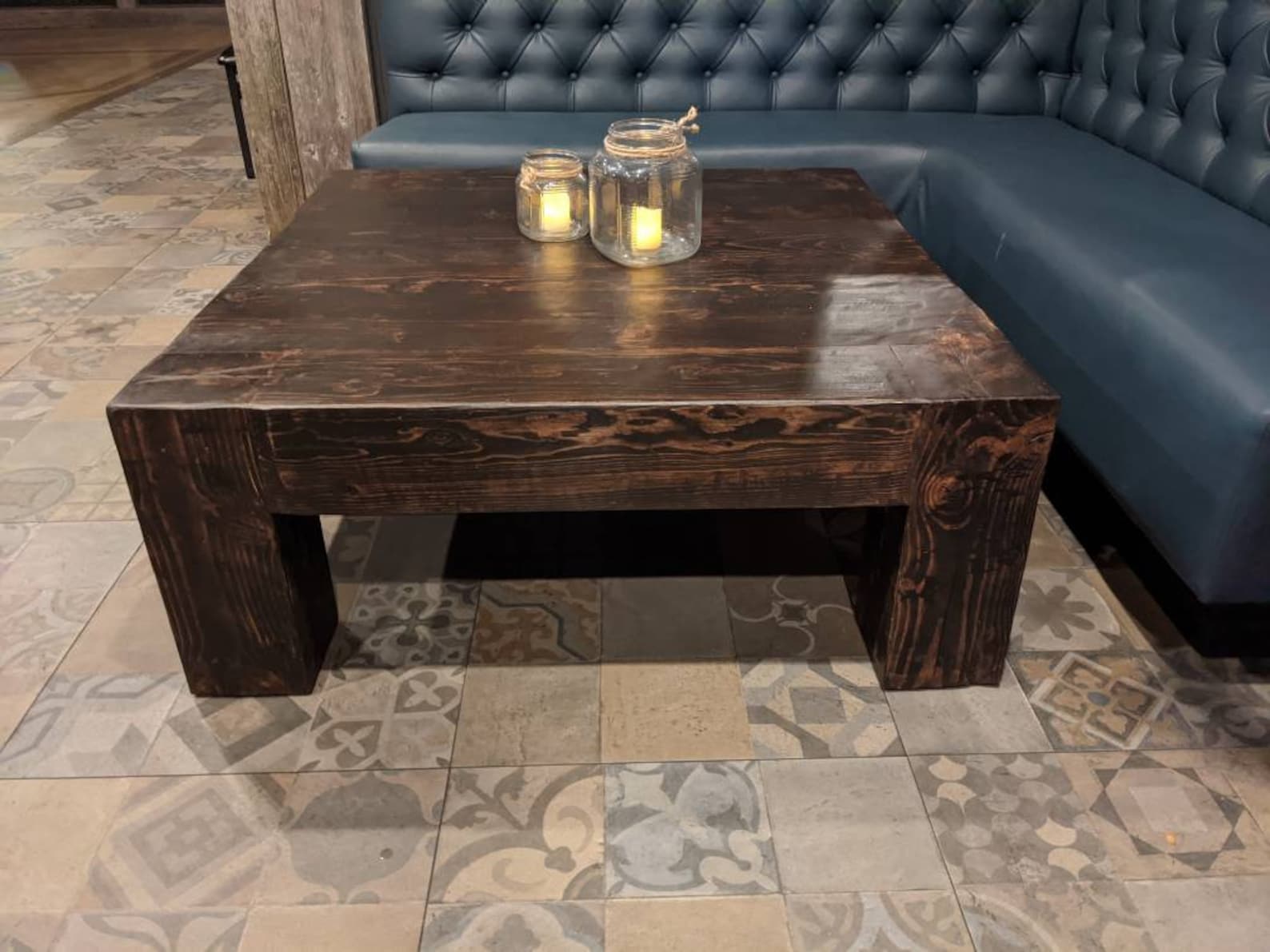 Dark Walnut Coffee Table - Etsy