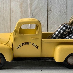 Yellow Farm Truck, Farm Truck, Metal Farm Truck, Yellow Metal Truck ...