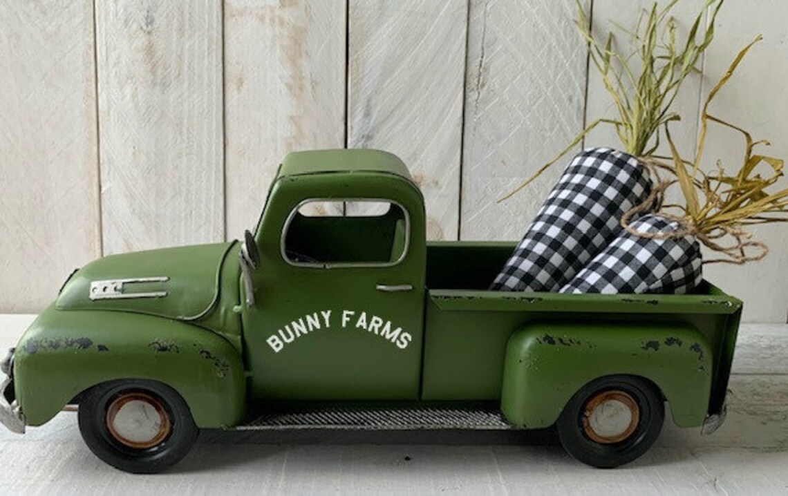 Green Farm Truck, Farm Truck, Metal Farm Truck, Green Truck ...