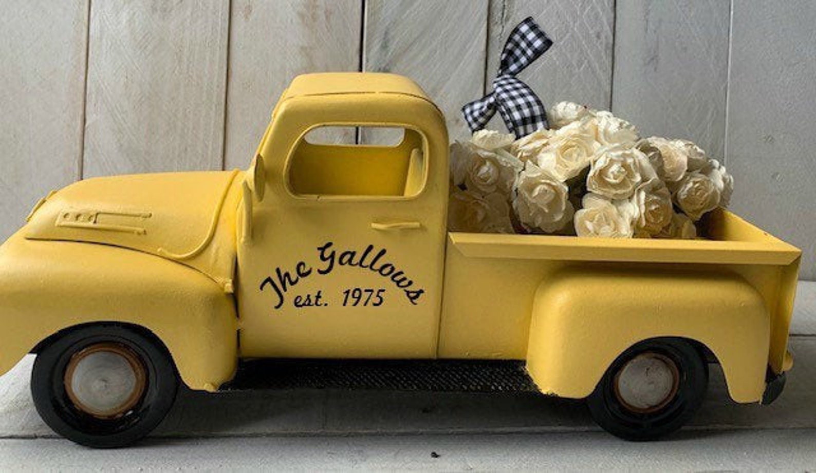 Yellow Farm Truck Farm Truck Metal Farm Truck Yellow Metal | Etsy