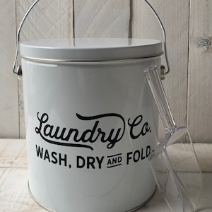 Farmhouse Decor, Laundry Decor, Laundry Storage, Personalized Laundry ...