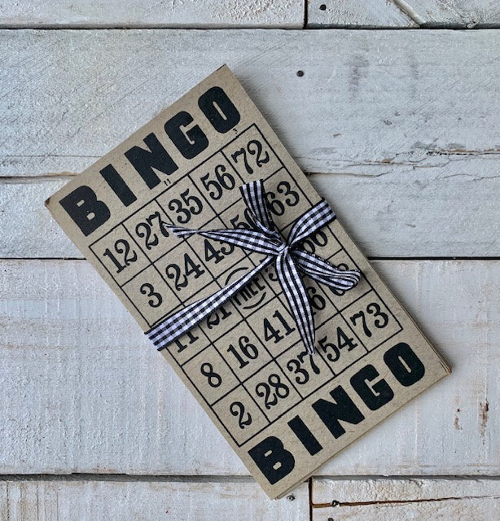 Farmhouse Decor Bingo Cards Vintage Bingo Cards Vintage - Etsy