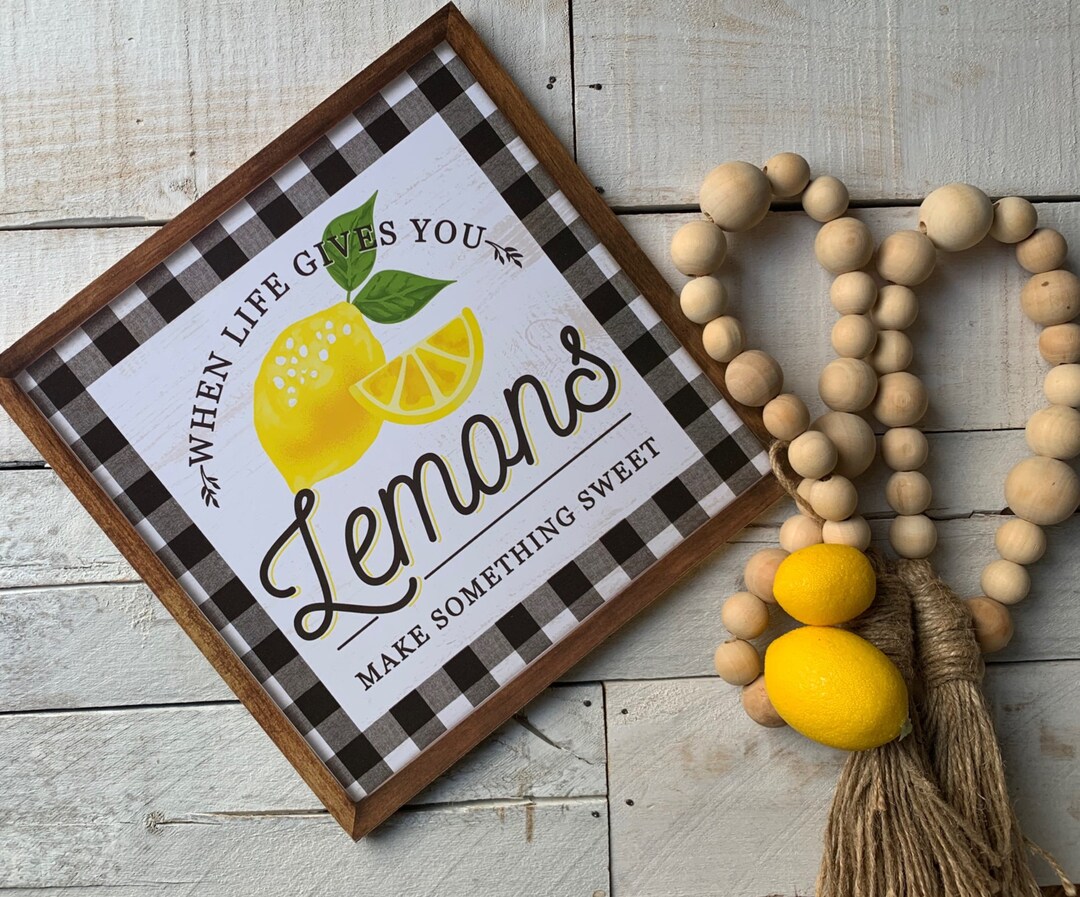 Farmhouse Decor, Farmhouse Kitchen, Farmhouse Wall Decor, Buffalo Check ...