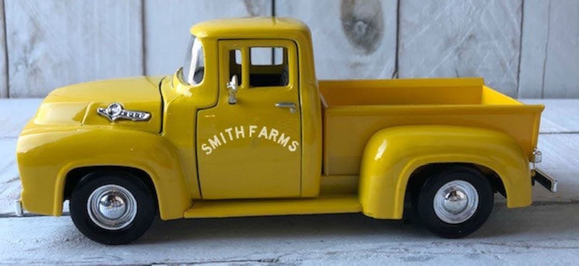 Metal Farm Truckpersonalized Truck Farmhouse Truck Decor - Etsy