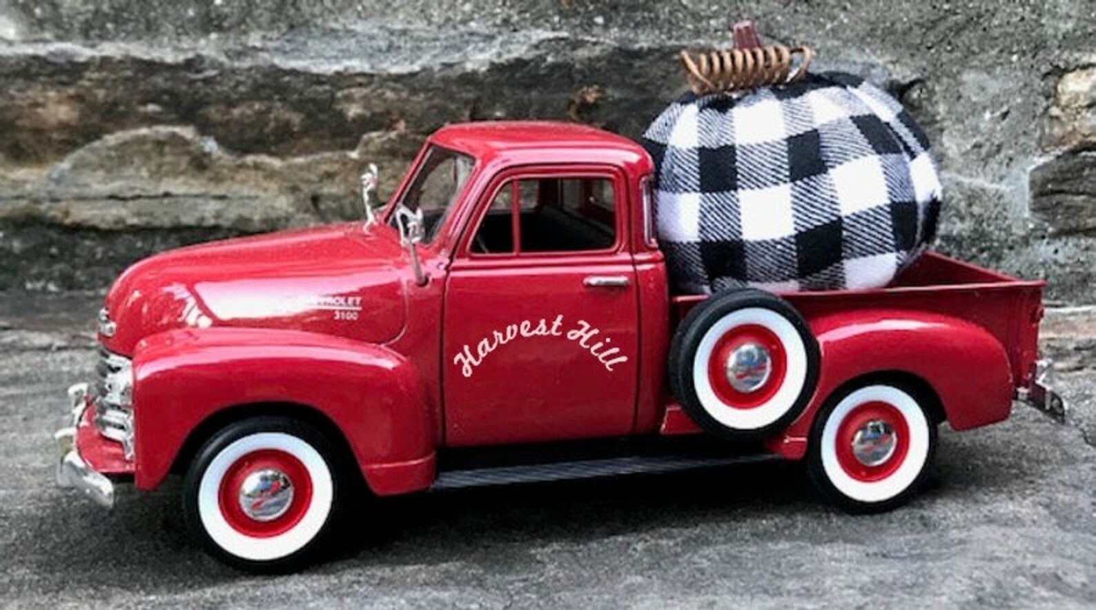 Red Metal Truckpersonalized Truckfarmhouse Truck - Etsy