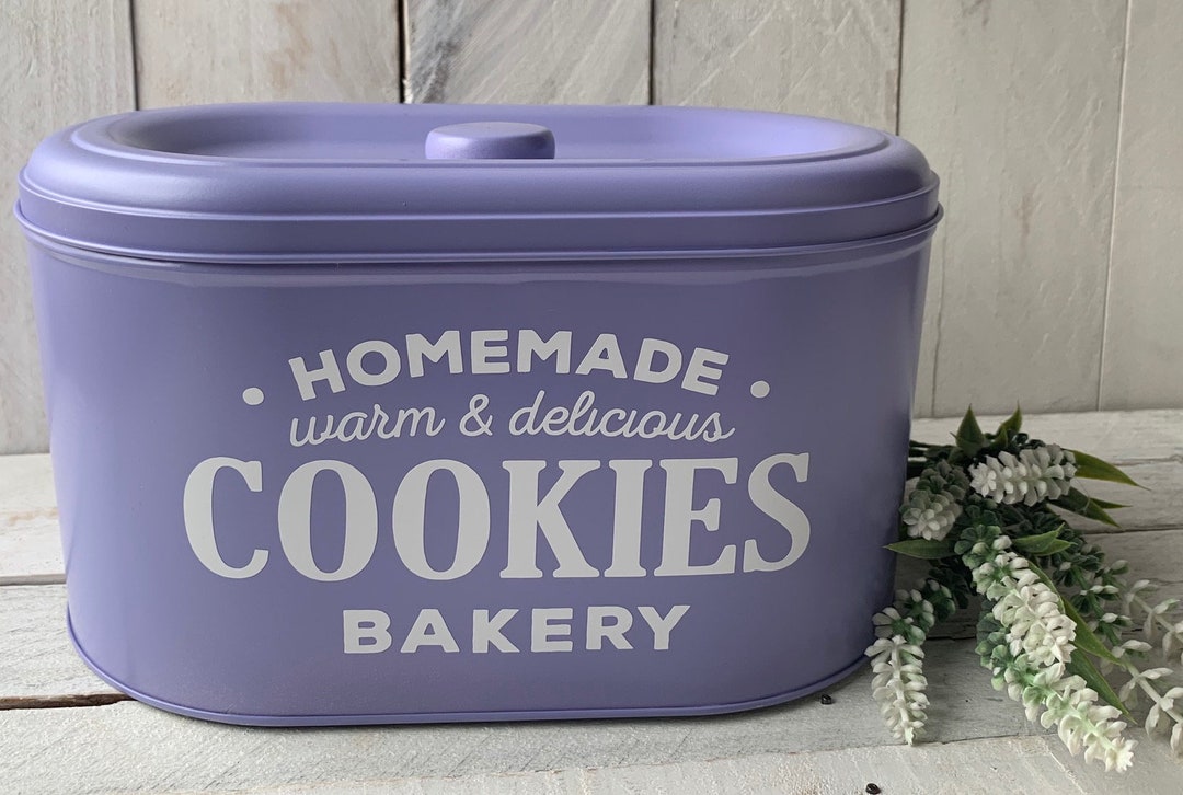 Farmhouse Decor, Metal Cookies Box, Retro Kitchen Decor , Farmhouse ...
