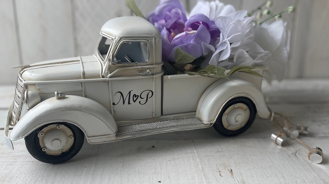 Farmhouse Wedding Truck, Just Married Truck ,personalized Truck, Bride ...