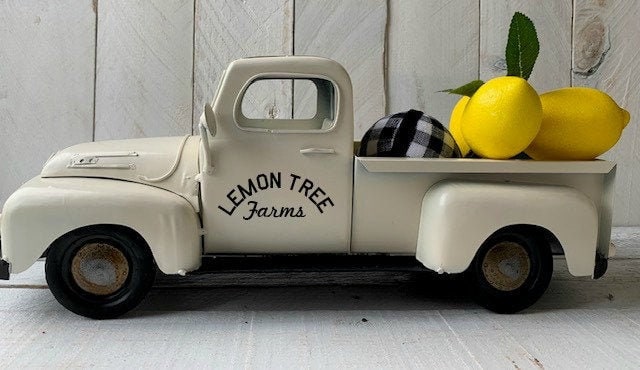 Painted Truck, Custom Painted Truck, Farm Truck Decor,truck Centerpiece ...