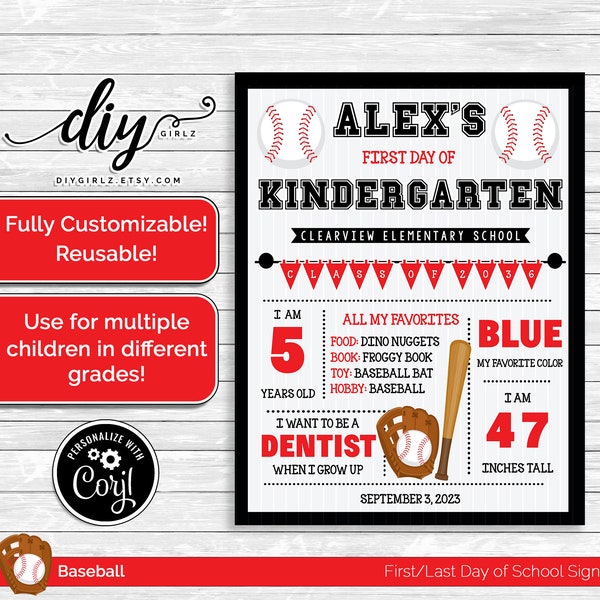 Baseball Sign - Etsy