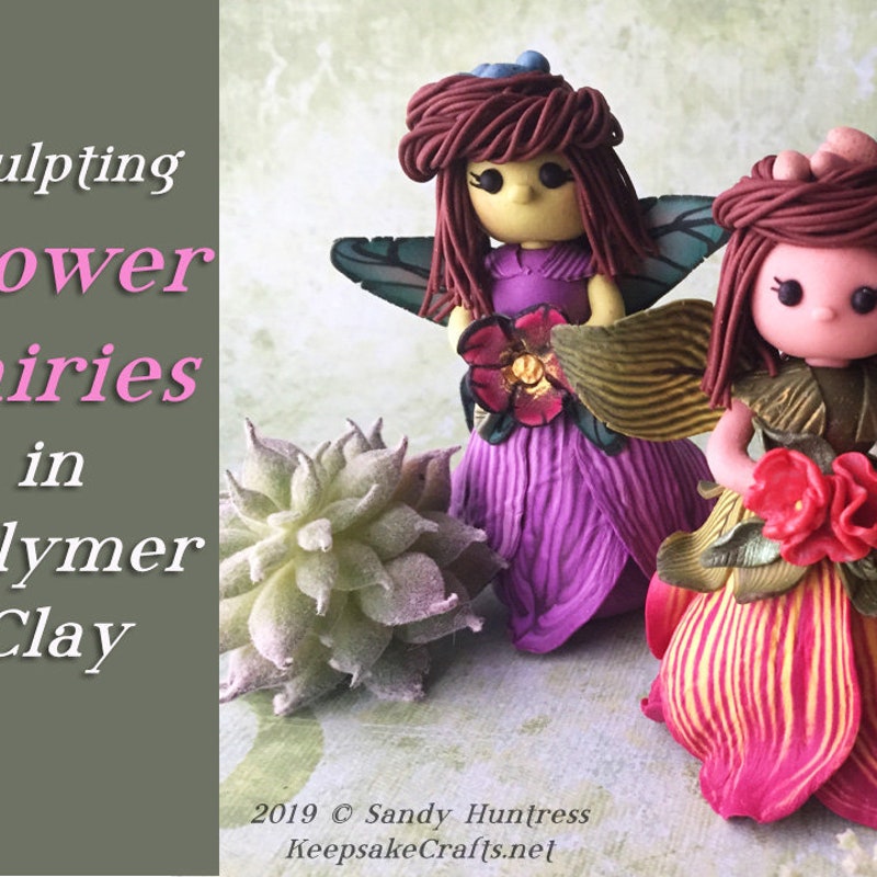 Polymer Clay Fairies - Etsy