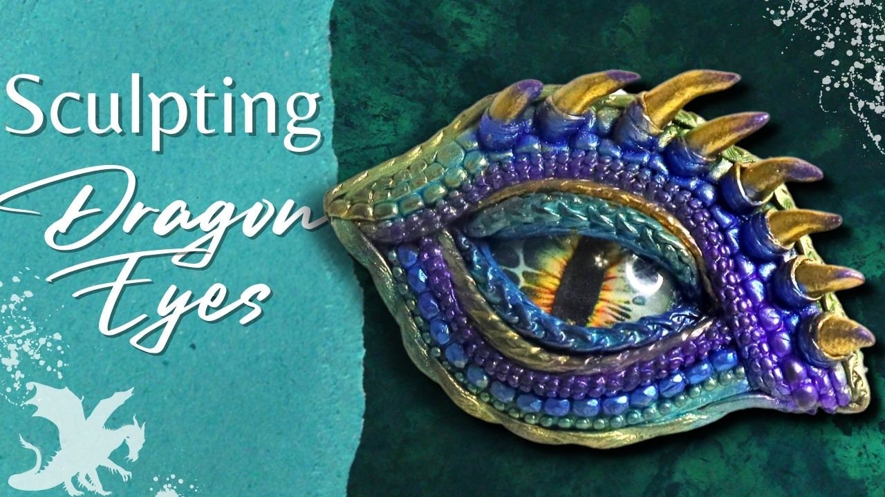Quick Dragon Eyes-learn Easy Shortcuts in Polymer Clay-downloadable ...