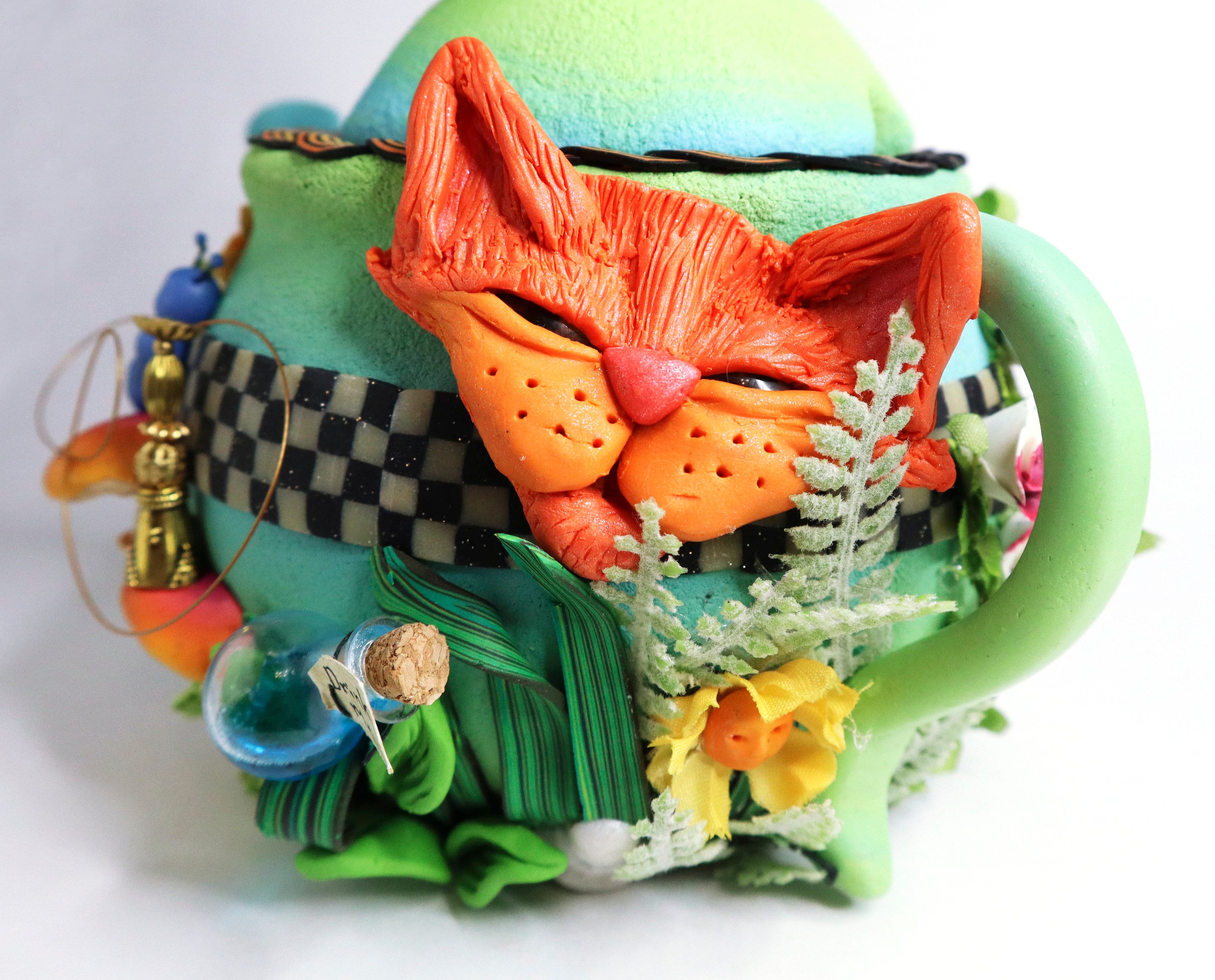 Alice in Wonderland Teapot in Polymer Clay VIDEO Tutorial - Etsy