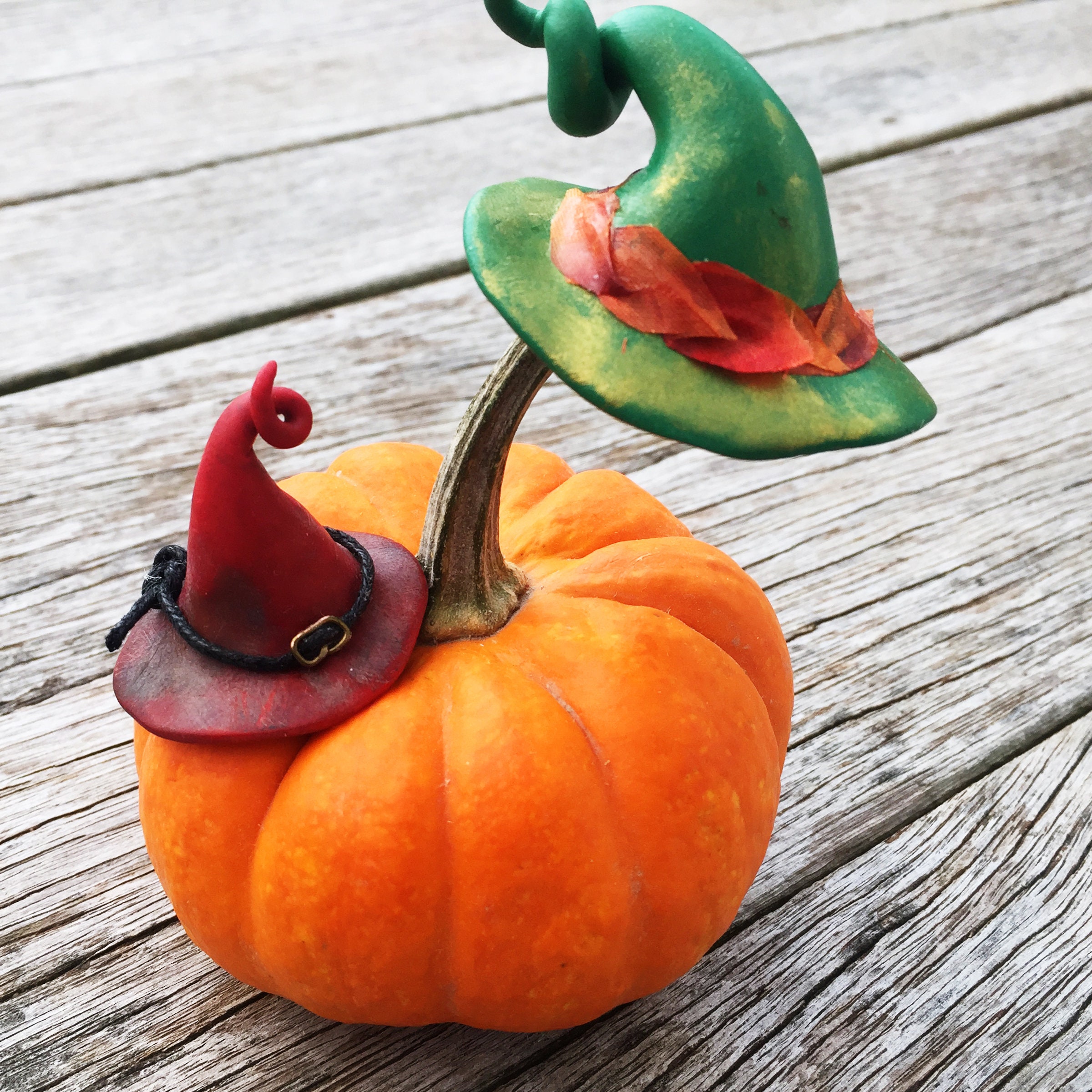 Fall Fairy Hats in Polymer Clay-downloadable VIDEO Tutorial - Etsy