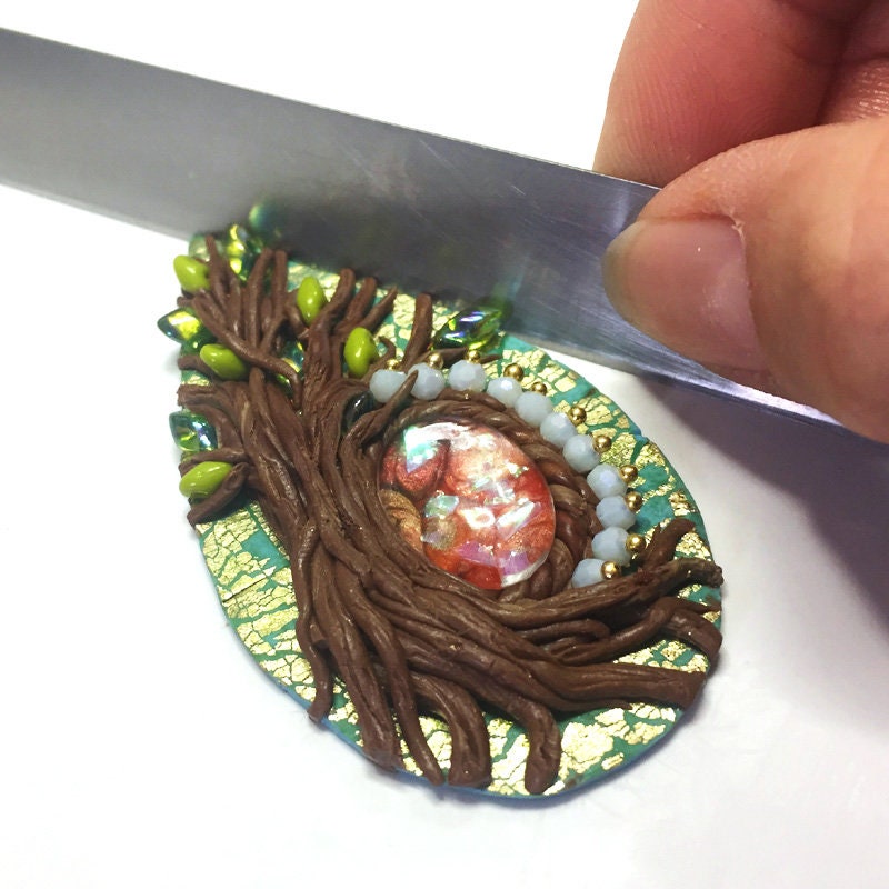 Fantasy Tree Necklace Pendants in Polymer Clay Downloadable PDF ...